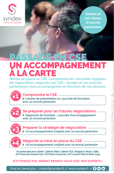 Campagne d'information des élus de CE, CHSCT et DP sur le CSE | Syndex ...